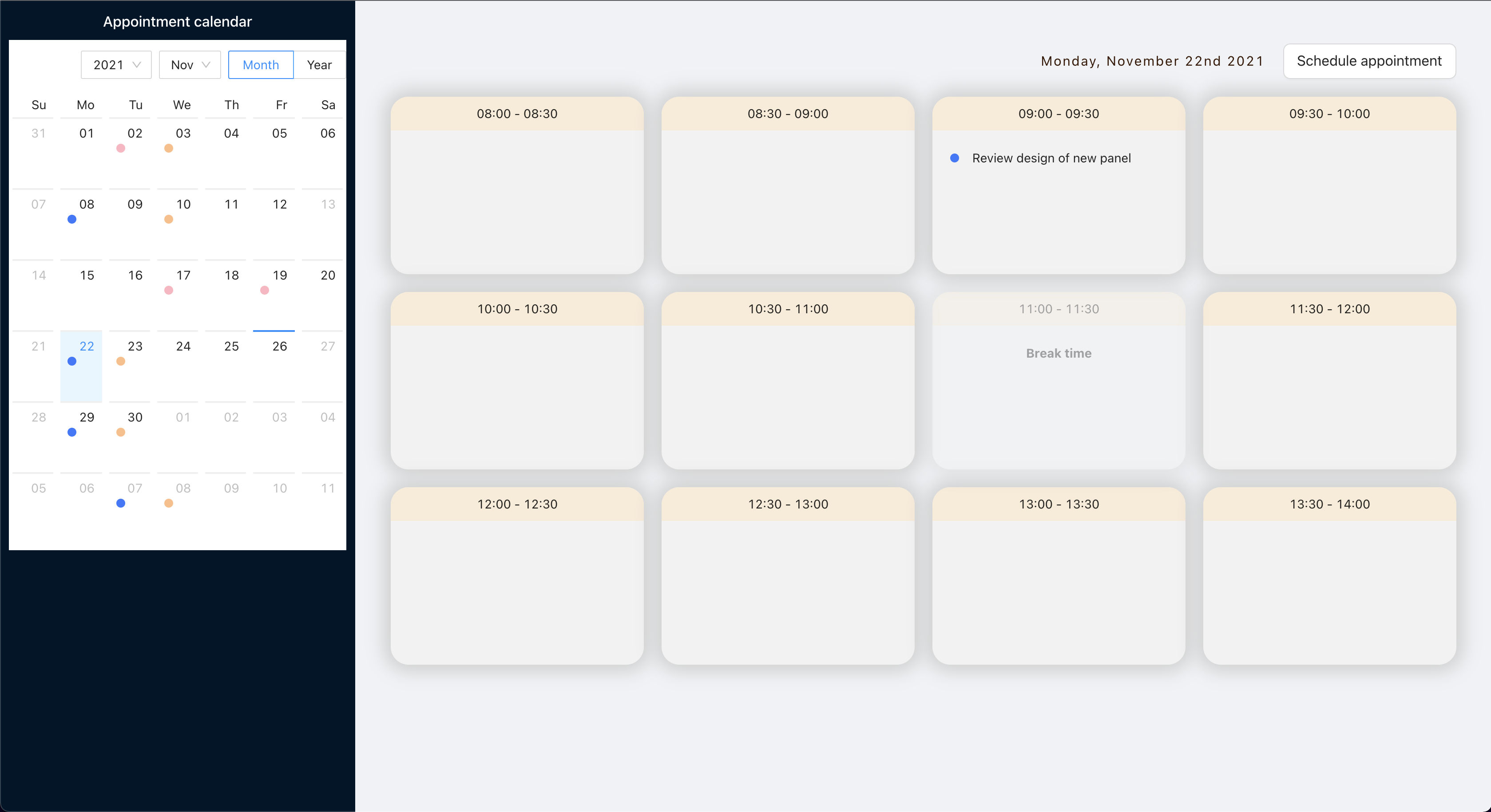 GitHub - elcony23/demo-calendar